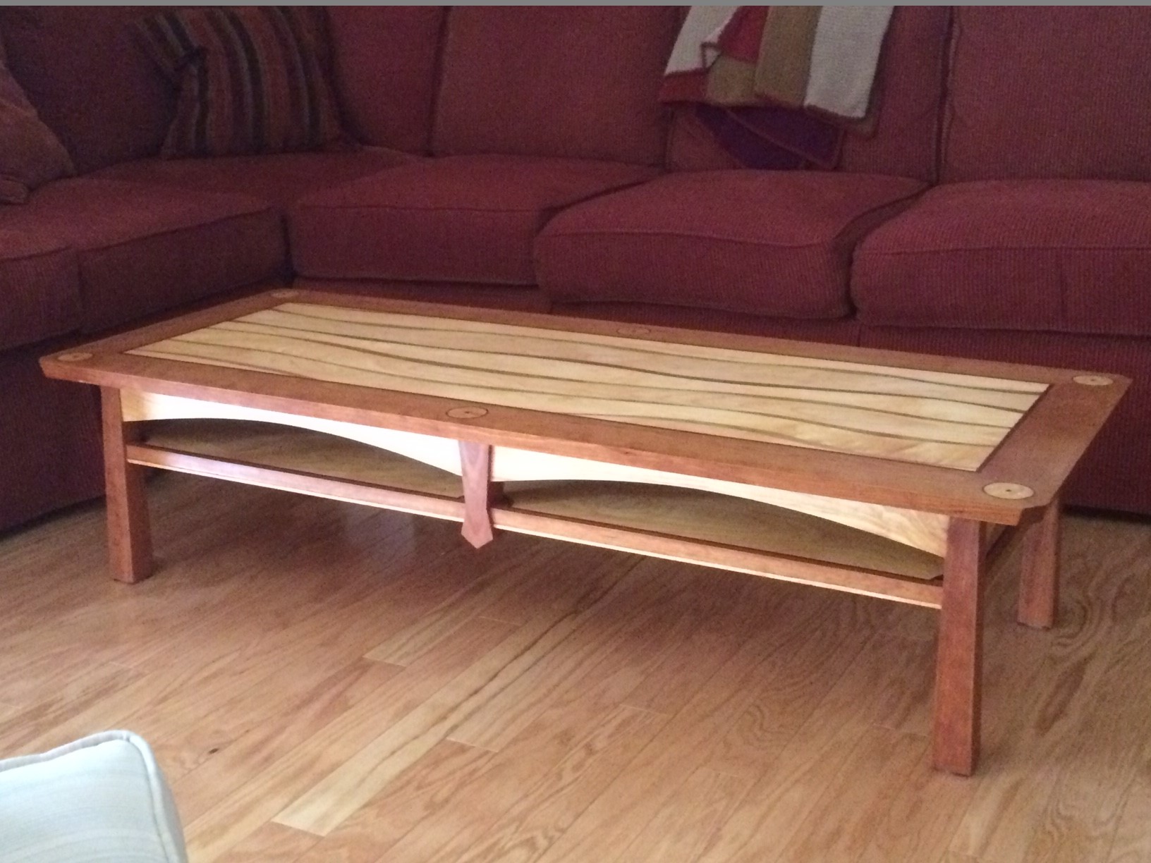 “Water Over the Bridge” Coffee table – San Fernando Valley Woodworkers ...